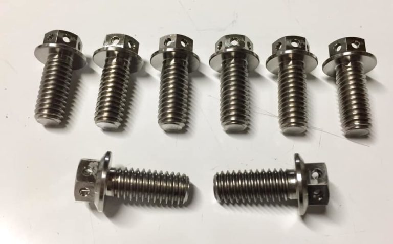 TITANIUM INBOARD ROTOR MOUNTING BOLT KIT | Parr Motorsports