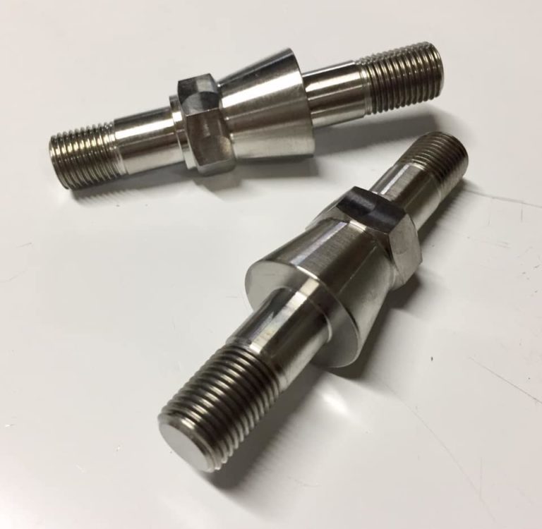 TITANIUM REAR ARM SHOCK STUD SET | Parr Motorsports