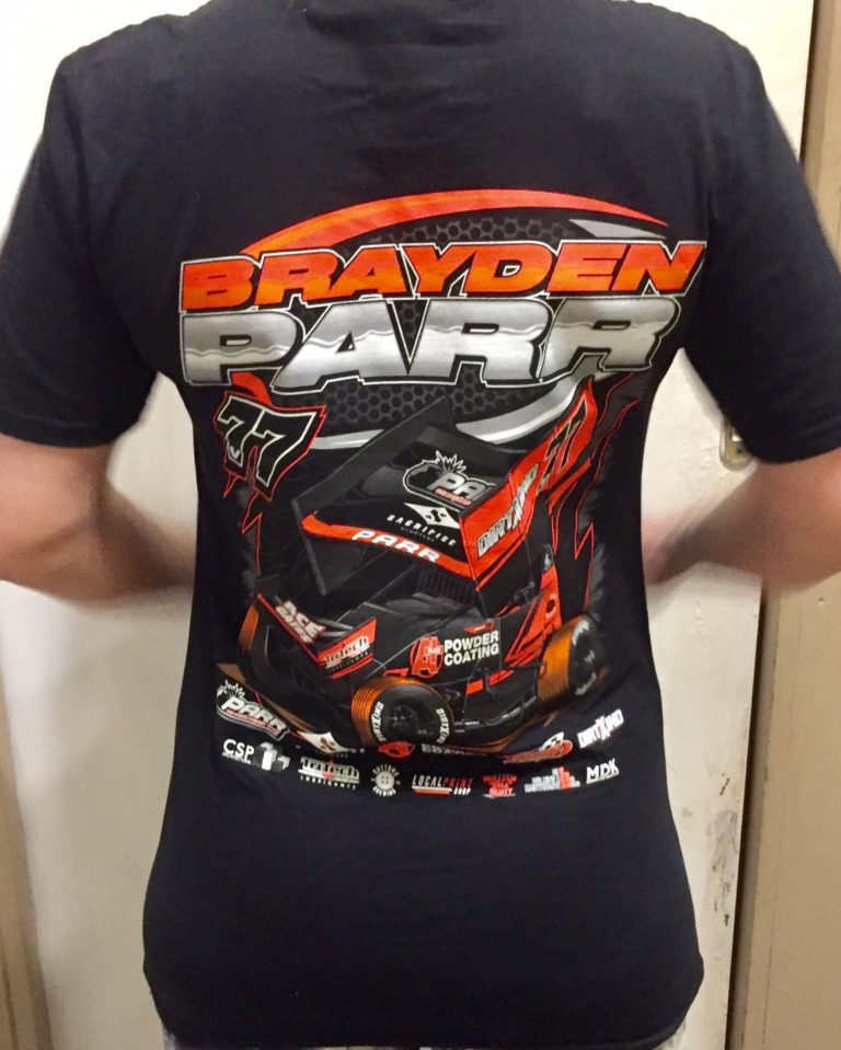 BRAYDEN PARR V77 2022-23 T-SHIRT | Parr Motorsports