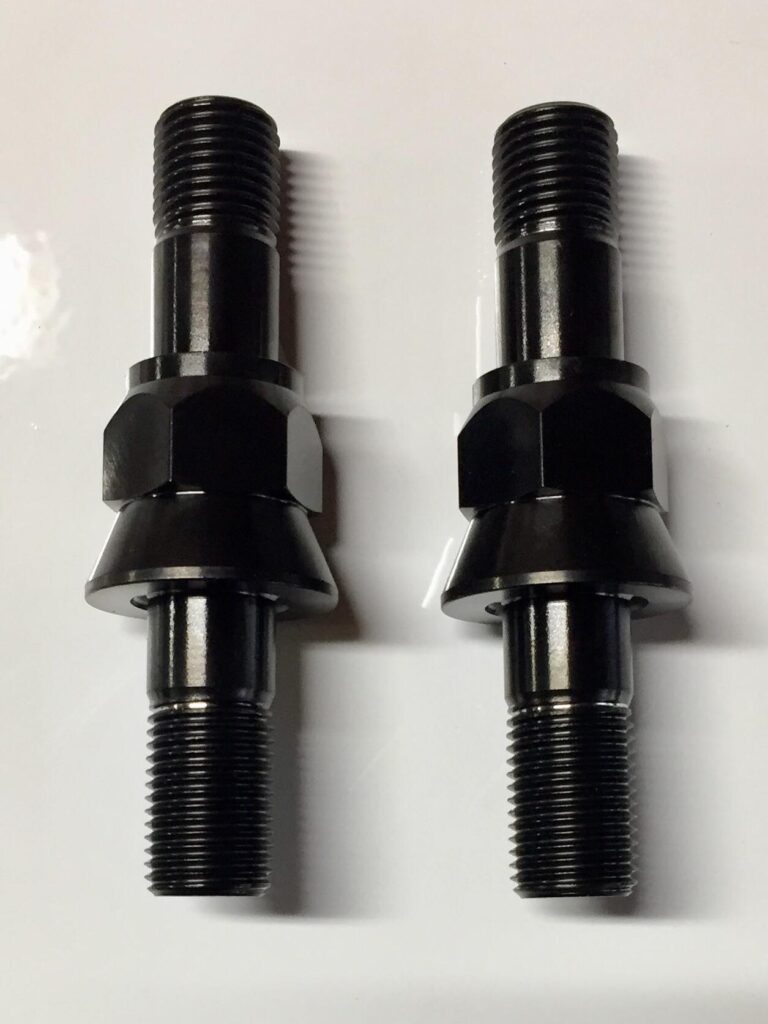 TITANIUM BLACK REAR ARM SHOCK STUD SET | Parr Motorsports